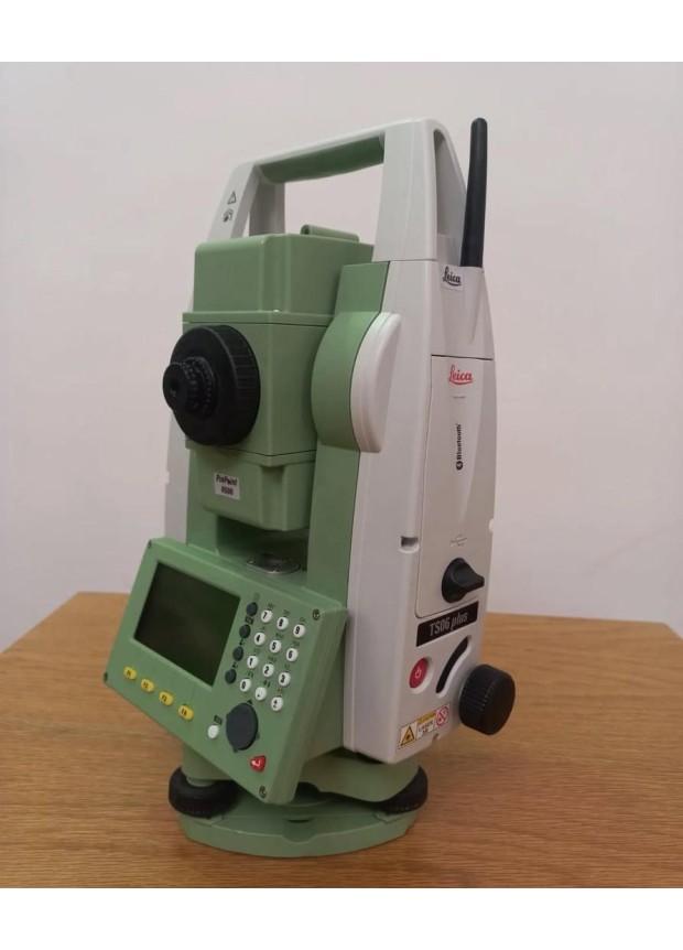 2013 LEICA FLEXLINE TS06 R500 PLUS 2" TOTAL STATION